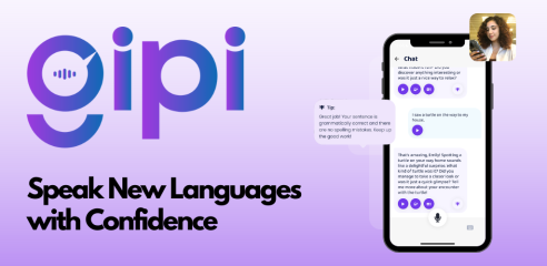 Introducing Gipi: The Future of Speaking Practice with AI - Your AI Friend & Tutor