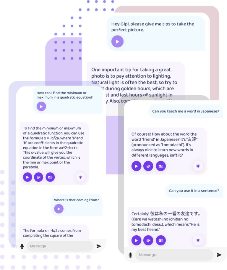 Gipi - Your AI Friend & Tutor